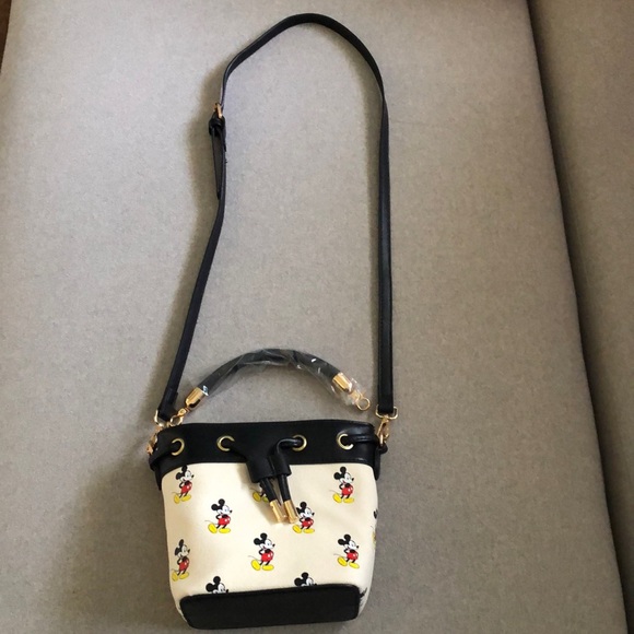 Disney | Bags | Mickey Mouse Crossbody Bucket Bag | Poshmark